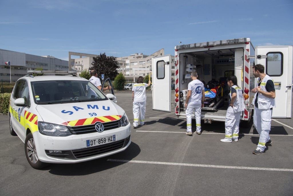Le SAMU 59 du Nord à l'honneur dans une mini série reportage